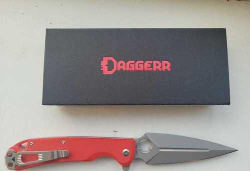 Складной нож Daggerr Arrow Red BB VG10