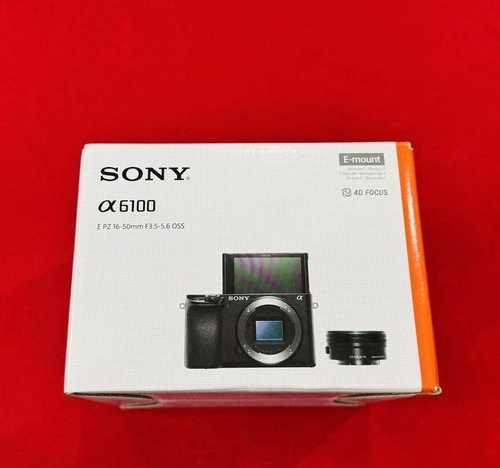 Sony a6100 kit новый