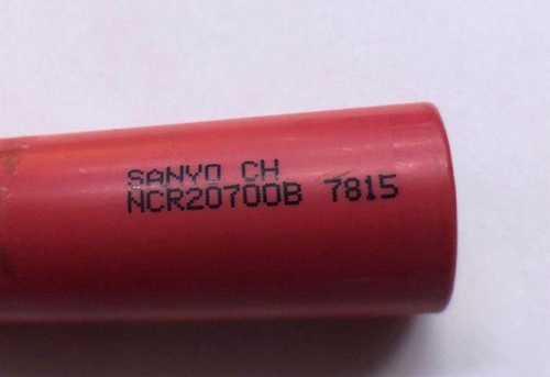 Аккумулятор Sanyo NCR20700B