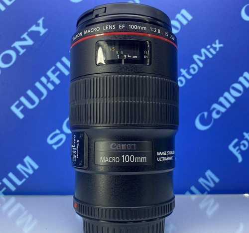 Объектив canon 100mm f/2.8 L IS USM (sn:7891)