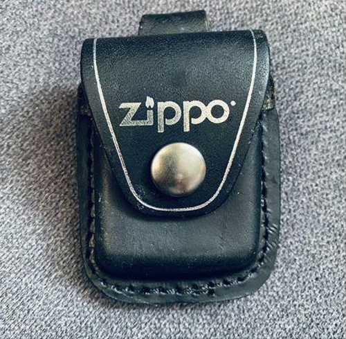 Кожаный чехол Zippo