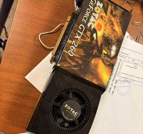 Видеокарта Zotac GeForce GTX 260