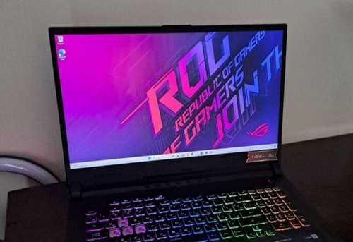Игровой ноутбук 17.3" ASUS ROG Strix G17 G712L, 1024 ГБ, Core i7-10750H, RAM 16 ГБ, GeForce RTX 2060 6 ГБ