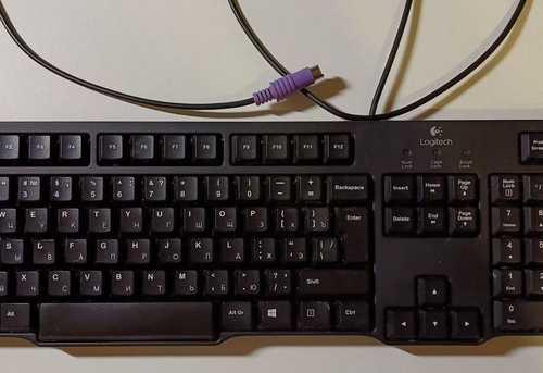 Клавиатура Logitech K-100 (PS/2 разъём)