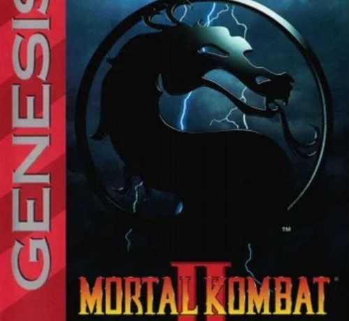 Картридж sega Mortal Kombat 2