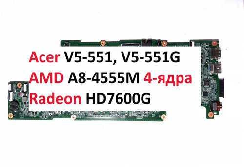 Материнская плата Acer V5-551 DA0zrpmb6C0 rev c