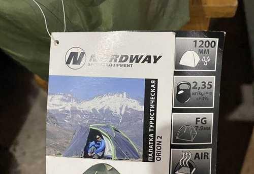 Палатка туристическая 2 местная Nordvey Orion2 бу