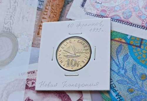 10 франков, 1999. Новая Каледония