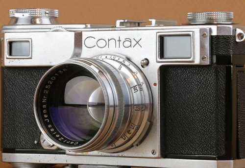 Contax II kit Carl Zeiss 50mm f/1.5 (id 31118)