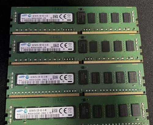 Серверная DDR4 REG ECC Samsung 4x8gb