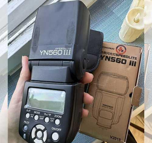 Вспышка yongnuo yn 565 ex ll yn 560 lll