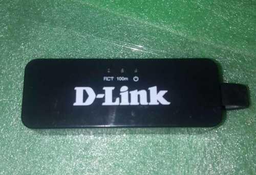 Сетевой адаптер D-Link DUB-E100/E1A