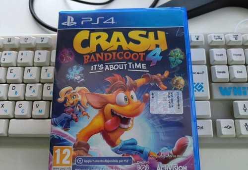 Crash Bandicoot 4 (PS4, русская версия)