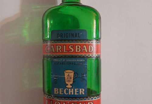 Бутылка Чехословакия Carlsbad Becher