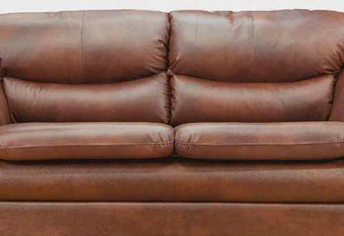 Кожаный диван-кровать двухместный Диона