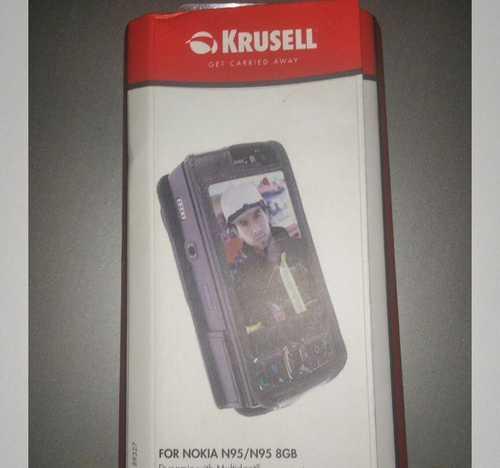 Чехол новый krusell на Nokia n95