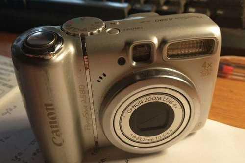 Компактный фотоаппарат Canon A580