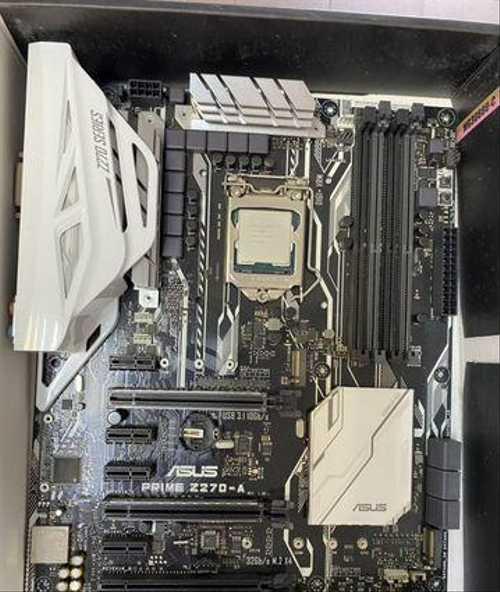 Связка Asus z270-a + core i5-9600kf