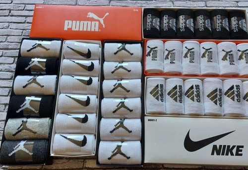 Носки Nike Adidas Reebok Puma