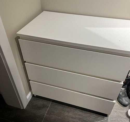 Комод IKEA Malm белый