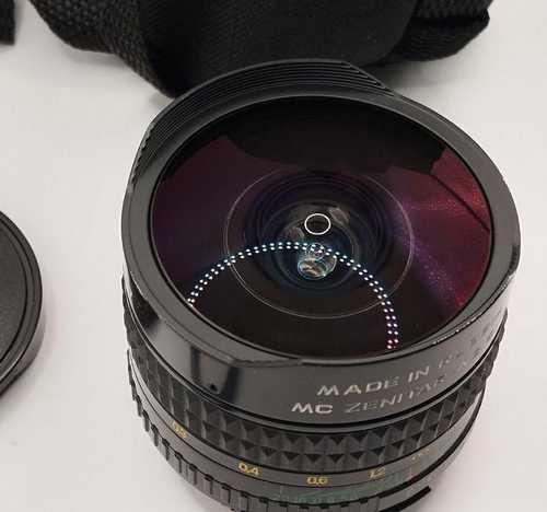 Объектив Зенитар MC 16 mm f/ 2.8 Fish-Eye