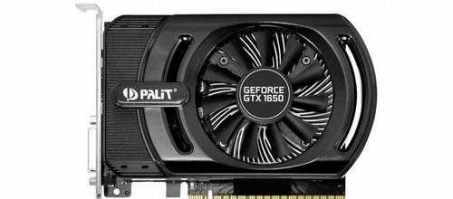 Видеокарта Palit PCI-E PA-GTX1650 stormx 4Gb
