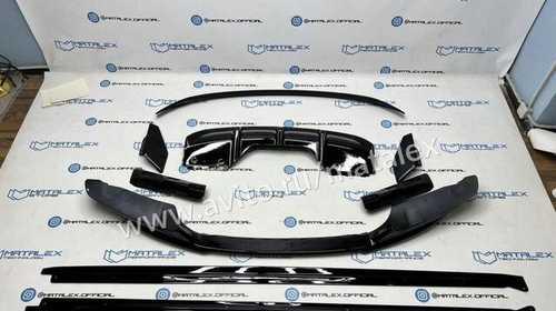 Обвес для BMW X6 F16 сплиттер / диф / лезвия