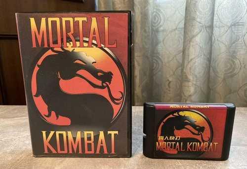 Mortal Kombat Sega картридж стародел биг бокс