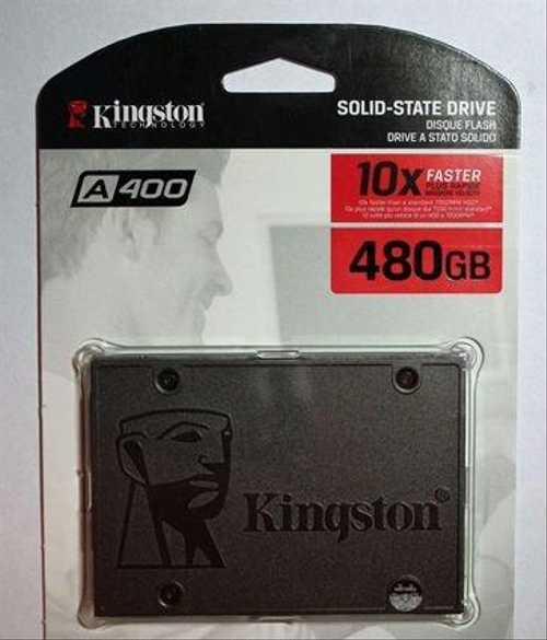 SSD Kingston A400 480 гб