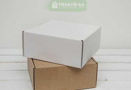 Коробка для посылок из плотного картона 20х20х9 см