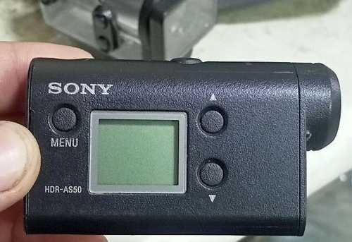 Экшн камера sony hdr as50