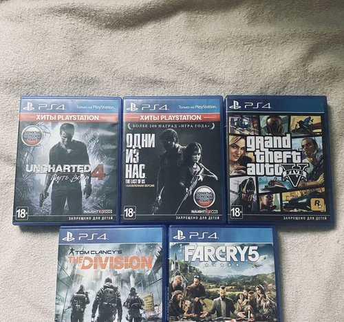 Игры на playstation 4 диски