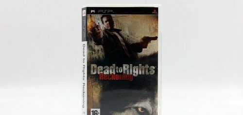 Dead to Rights Reckoning для PSP