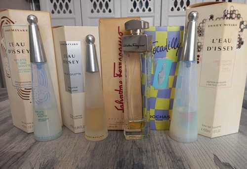 Духи винтаж Lancome Rochas Dior Issey Miyake