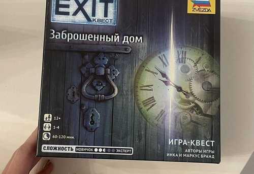 Настольная игра квест exit