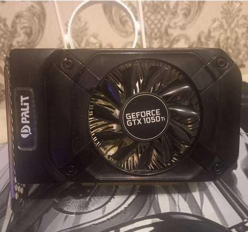 Видеокарта gtx 1050 ti 4gb palit