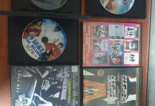 Dvd диски с фильмами 8 шт