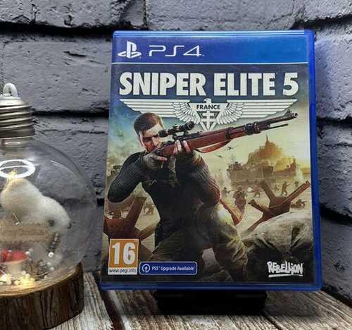 Sniper elite 5 ps4 диск