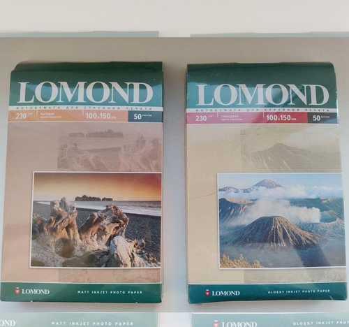 Фотобумага бумага lomond 10x15, пл. 230, 50 шт