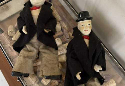 Пара кукол Дик и Дуф фарфор 21 см. Германия