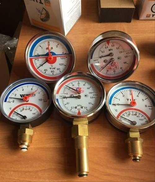 Термометры и Термоманометры для воды