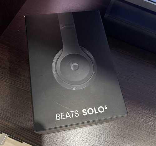 Беспроводные наушники Beats solo 3 Wireless Black