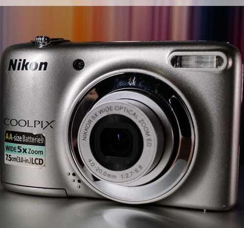 Винтажная мыльница nikon coolpix l27
