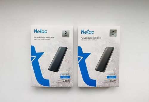 Внешний SSD Netac Z Slim 2 Тб USB-C Новый