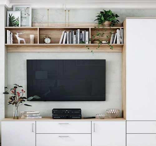 Стильная Тумба под TV лайт тв-28 лдсп с ящиками