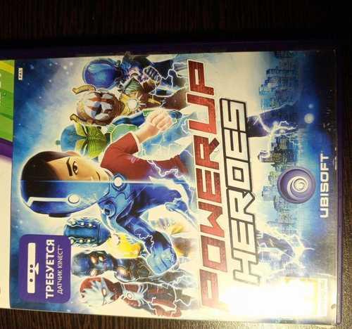 Диск PowerUP Heroes на xbox 360