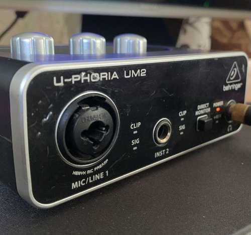 Звуковая карта behringer