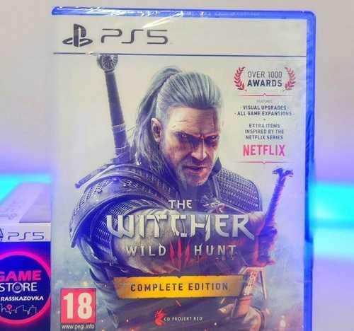 The wither 3 ps5 (Новый диск)
