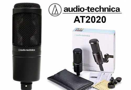 Audio-Technica AT2020 микрофон+POP фильтр(новый)