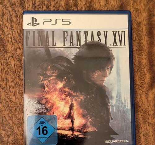 Final Fantasy XVI, диск для PS5